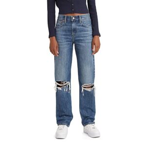 levi's women's low pro jeans, breathe out - medium indigo, 26