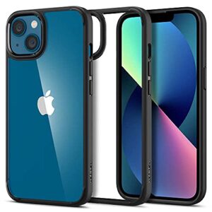 spigen ultra hybrid designed for iphone 13 mini case (2021) - matte black