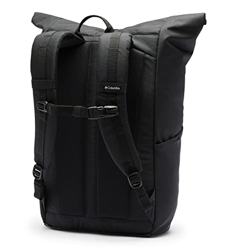 Columbia Unisex Convey II 27L Rolltop Backpack, Black, One Size