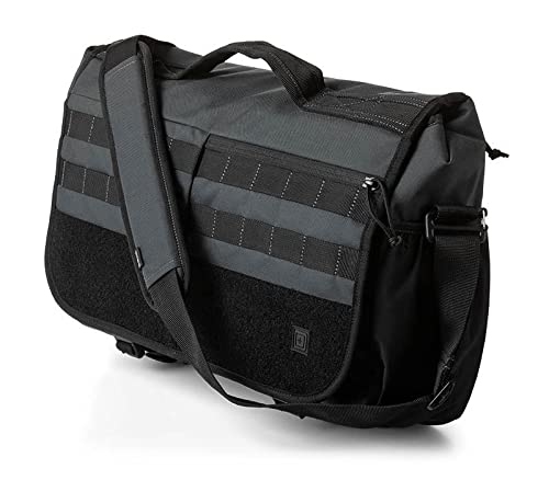 5.11 Tactical Unisex Overwatch Messenger Bag, Shoulder Strap Laptop Carrying Case, 18 Liter Capacity, Doube Tap, Style # 56648