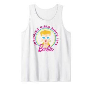 barbie 60th anniversary inspiring girls since 59 tank top