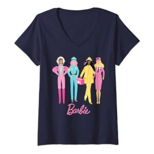 Barbie 60th Anniversary Fashion V-Neck T-Shirt