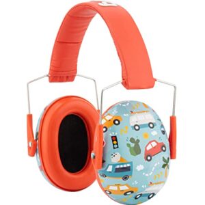 Snug Kids Ear Protection - Noise Cancelling Sound Proof Earmuffs/Headphones for Toddlers, Children & Adults (Cars)