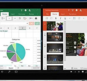 Microsoft Surface 3 10.8 FHD (1920x1280) Touchscreen 2-in-1 Education and Business Laptop Tablet (Intel Quad-Core Atom x7-Z8700, 4GB RAM, 64GB SSD) Mini DP, WiFi AC, Webcam, Windows 10 Pro (Renewed)