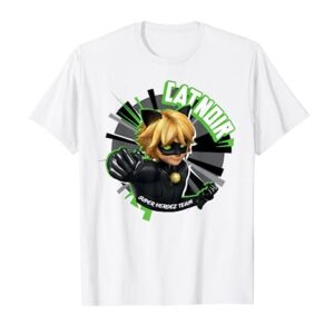 Miraculous Collection Cat Noir Super Heroez Team T-Shirt