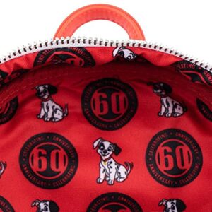 Loungefly Disney 101 Dalmatians 70th Anniversay Cosplay Womens Double Strap Shoulder Bag Purse