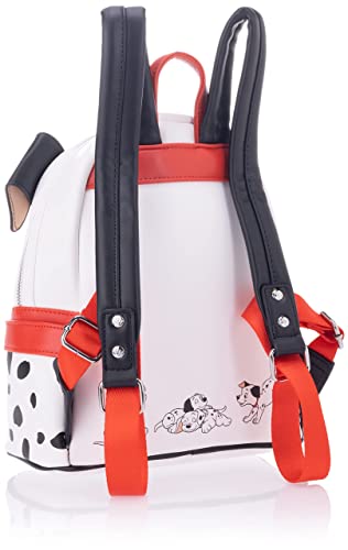 Loungefly Disney 101 Dalmatians 70th Anniversay Cosplay Womens Double Strap Shoulder Bag Purse