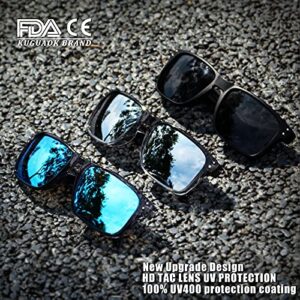 Polarized Square Sunglasses For Men and Women Matte Finish Sun Glasses UV Protection Glasses