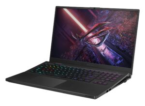 asus rog zephyrus s17 (2021) gaming laptop, 17.3” 165hz qhd display, nvidia geforce rtx 3080, intel core i9-11900h, 32gb ddr4, 2tb ssd, per-key rgb keyboard, thunderbolt 4, windows 10, gx703hs-xb98