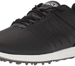 Skechers Men's Pivot Spikeless Golf Shoe, Black, 13