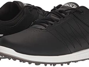 Skechers Men's Pivot Spikeless Golf Shoe, Black, 13