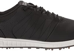 Skechers Men's Pivot Spikeless Golf Shoe, Black, 13