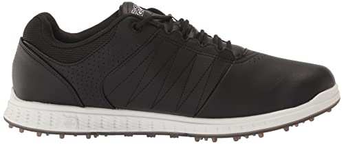 Skechers Men's Pivot Spikeless Golf Shoe, Black, 13