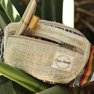 Core Hemp Fanny Pack Waist Hip Bag Handmade From Pure Hemp