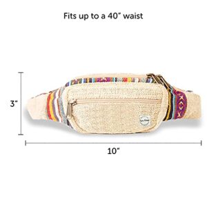 Core Hemp Fanny Pack Waist Hip Bag Handmade From Pure Hemp