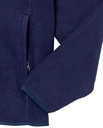 Amazon Essentials Men's Full-Zip Polar Fleece Jacket (Available in Big & Tall), Navy, X-Large