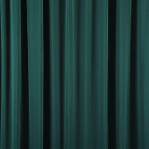 10 ft x 10 ft Wrinkle Free Blackish Green Backdrop Curtain Panels, Polyester Photography Backdrop Drapes, Wedding Party Home Decoration Supplies