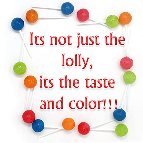 Ball Lollipop Suckers Assorted colors  Hard Candy Treats, Kosher Certified Lollipops, Individually Wrapped (31 Count)