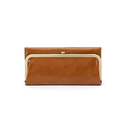 HOBO Rachel Clutch Wallet for Women - Soft Leather Construction with Magnetic Lock Closure, Zipper Pocket, Gorgeous and StylishTruffle One Size One Size