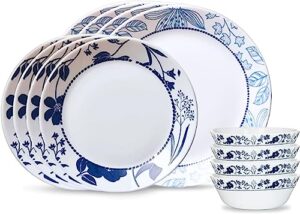 corelle everyday expressions rutherford 12-pc dinnerware set, service for 4