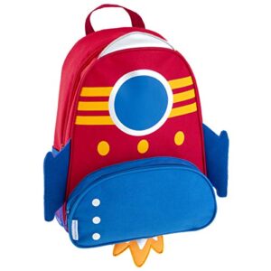 Stephen Joseph Rocket Ship Backpack with Coloring Activity Book