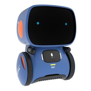 98k robot toy for boys and girls, smart talking robots intelligent partner and teacher with voice control and touch sensor, singing, dancing, repeating, gift toys for kids age 3 and up