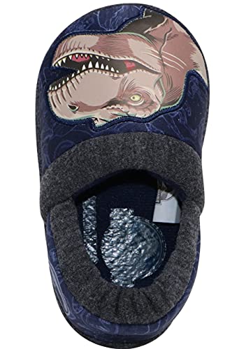 Favorite Characters Jurassic World™ Slipper 0JPF225 (Toddler/Little Kid) Blue LG (9-10 Toddler) M