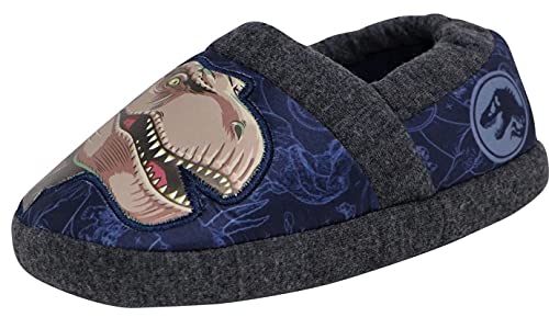 Favorite Characters Jurassic World™ Slipper 0JPF225 (Toddler/Little Kid) Blue LG (9-10 Toddler) M