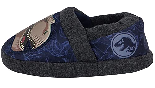 Favorite Characters Jurassic World™ Slipper 0JPF225 (Toddler/Little Kid) Blue LG (9-10 Toddler) M