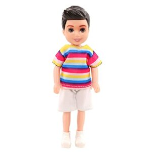 TimDtvo 7Pcs 6 inch Chelsea Boy Doll Clothes for Chelsea Boy Doll, 7 Sets Doll Outfits with 7 Pair Doll Shoes Accessories (No Doll)