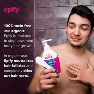 Epify Hair Removal Cream for Men and Women For Intimate/Private Area, Pubic & Bikini, Sensitive Skin, 8.45 Fl Oz