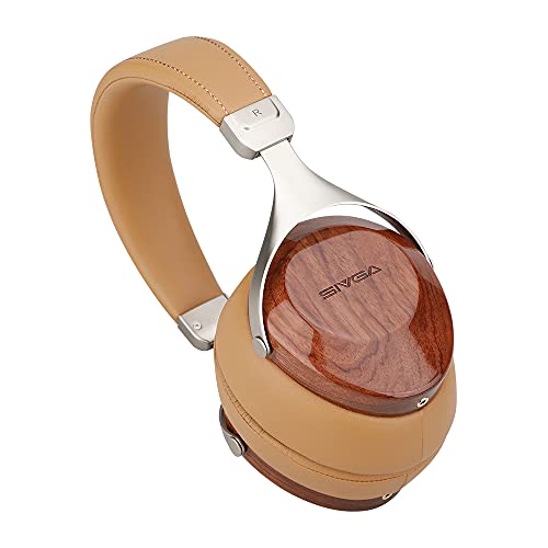 SIVGA SV021 Robin Classic Rosewood Wooden Closed Back Wired Over-Ear Headphone