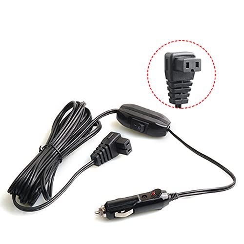 HangTon Automotive Car Cooler Fridge Warmer DC Power Cord for Coleman Euhomy Alpicool Bodega Dometic indelB Mobicool with on/Off Switch 3m