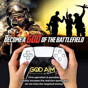 Made in Japan "God Aim Advanced Normal High durability, high wear resistance PS5 Switch Pro Controller For Xbox controllers　 For FPS　 Improved recoil and control performance