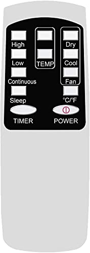 Replacement Remote Control for Shinco Global Air CCH BRADA AC Air Conditioner Remote Control YPL3-10C SPAE12W SPAZ10W SPAZ08W SPF2-10C SPF2-12C YPL3-10C-CCH US823-006V810131 823-006V81 823-006V70