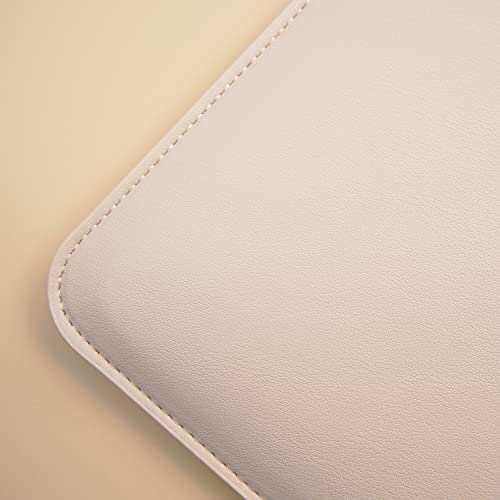 Benfan Slim Laptop Sleeve 13 Inch Compatible with New MacBook Air 13/ MacBook Pro 13 Color White