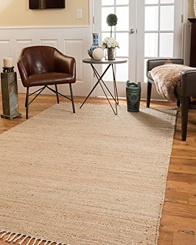 Natural Weave™ Handmade Eco-Friendly Jute Area Rug, Size - 4x6 ft, Color - Natural