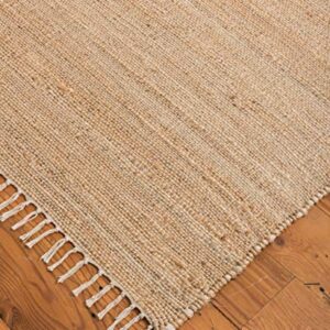 Natural Weave™ Handmade Eco-Friendly Jute Area Rug, Size - 4x6 ft, Color - Natural