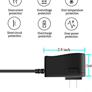 Replacement for Bissell SpinWave Mop Charger, Power Cord Compatible with Bissell 2315/2315A/23157/23158/23159/2037, 1614563 Charging Cord Replacement for Bissell SpinWave Cordless Hard Floor Expert