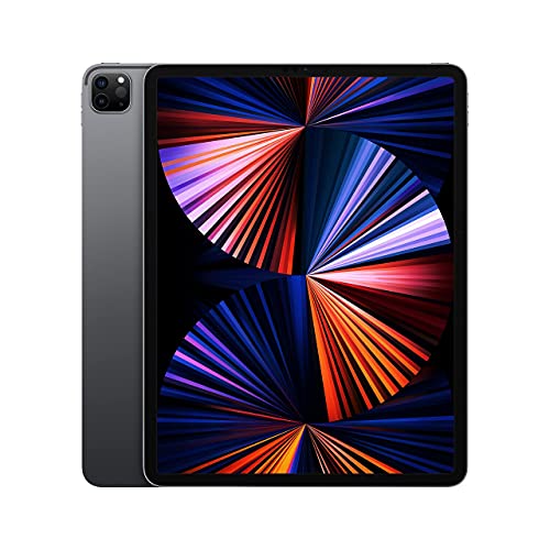 2021 Apple 12.9-inch iPad Pro (Wi‑Fi, 1TB) - Space Gray (Renewed)