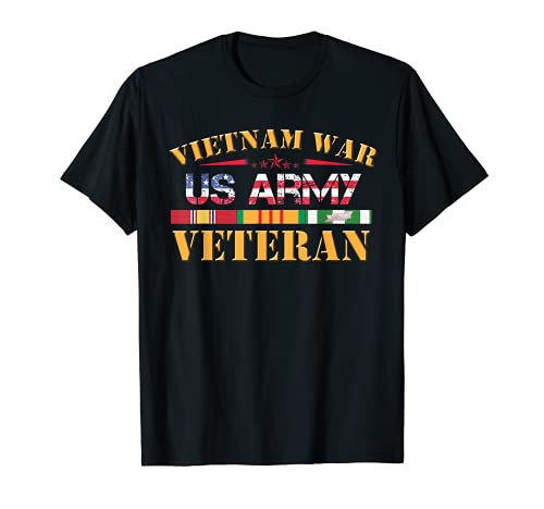 US Army Vietnam Veteran USA Flag Shirt, Veteran Vietnam Army T-Shirt