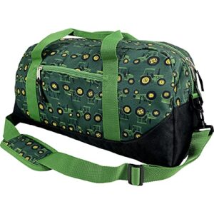 john deere boys' child duffle bag, green