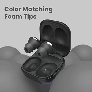 Foam Masters Memory Foam Ear Tips for Samsung Galaxy Buds Pro (and Jabra 85t) | 3 Pairs