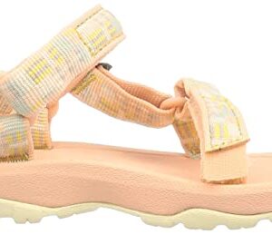 Teva Y Hurricane XLT 2 Sandal, Summer Patchwork Beach Sand, 6 US Unisex Big Kid