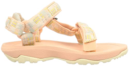 Teva Y Hurricane XLT 2 Sandal, Summer Patchwork Beach Sand, 6 US Unisex Big Kid