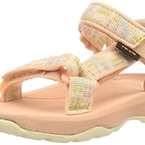 Teva Y Hurricane XLT 2 Sandal, Summer Patchwork Beach Sand, 6 US Unisex Big Kid