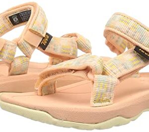 Teva Y Hurricane XLT 2 Sandal, Summer Patchwork Beach Sand, 6 US Unisex Big Kid