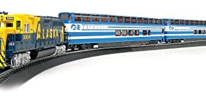 Bachmann Trains - Denali Express Ready to Run Electric Train Set - HO Scale, Prototypical Colors