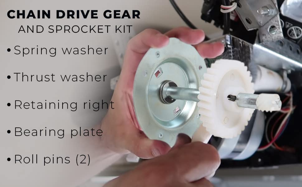 Chain Drive Gear and Sprocket Kit Replaces 41A5021 041C4220A 41A2827, 41a4315-7d,41C4220C, 41C4220, 41C4220A fits Craftsman Chamberlain liftmaster Sears Garage Opener Parts