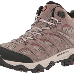 Merrell Women's Moab 3 Mid Hiking Boot, Falcon, 9 Wide